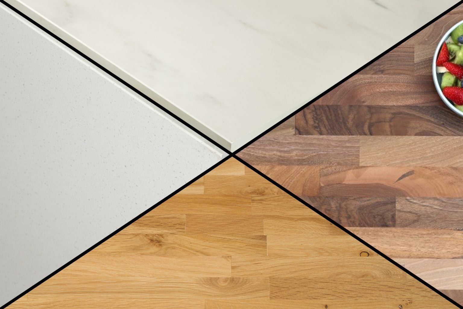 House of Worktops - Solid Wood Kitchen Worktops in UK