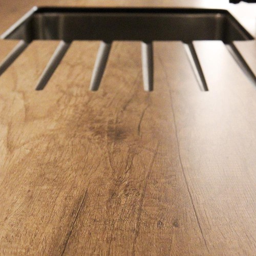 Distressed Oak Compact Laminate | Wood Effect | House of Worktops