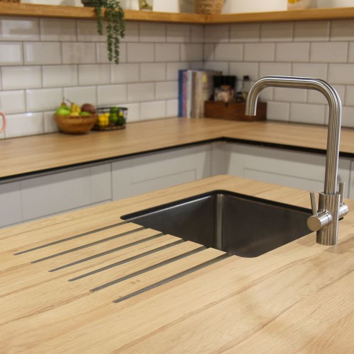 Full Stave Oak Compact Laminate | Wood Effect | House of Worktops