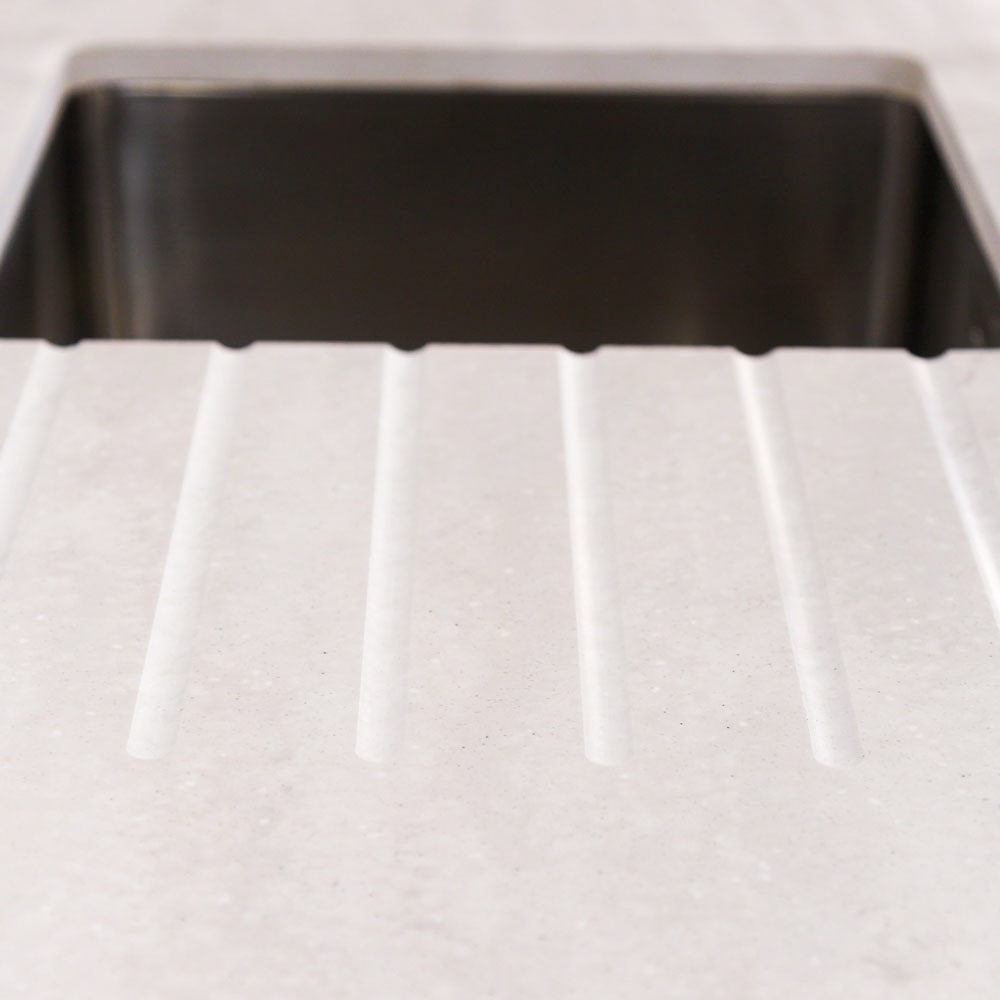 Grey Cloud Solid Surface | House of Worktops