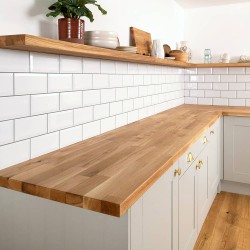 Deluxe Rustic Oak Worktop |Customizable| House of Worktops