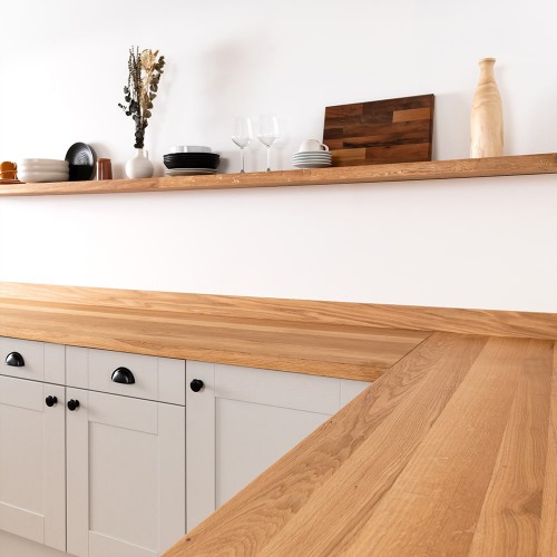Full Stave Oak Worktop | House of Worktops